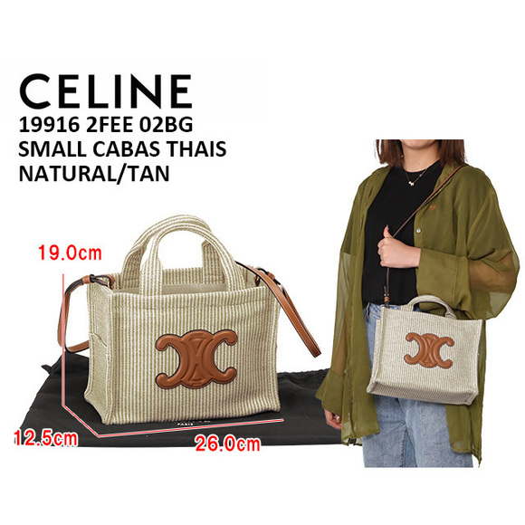 Celine | Bags | Celine Striped Bag Shoulder 2way Small Brown Hippo Tice ...